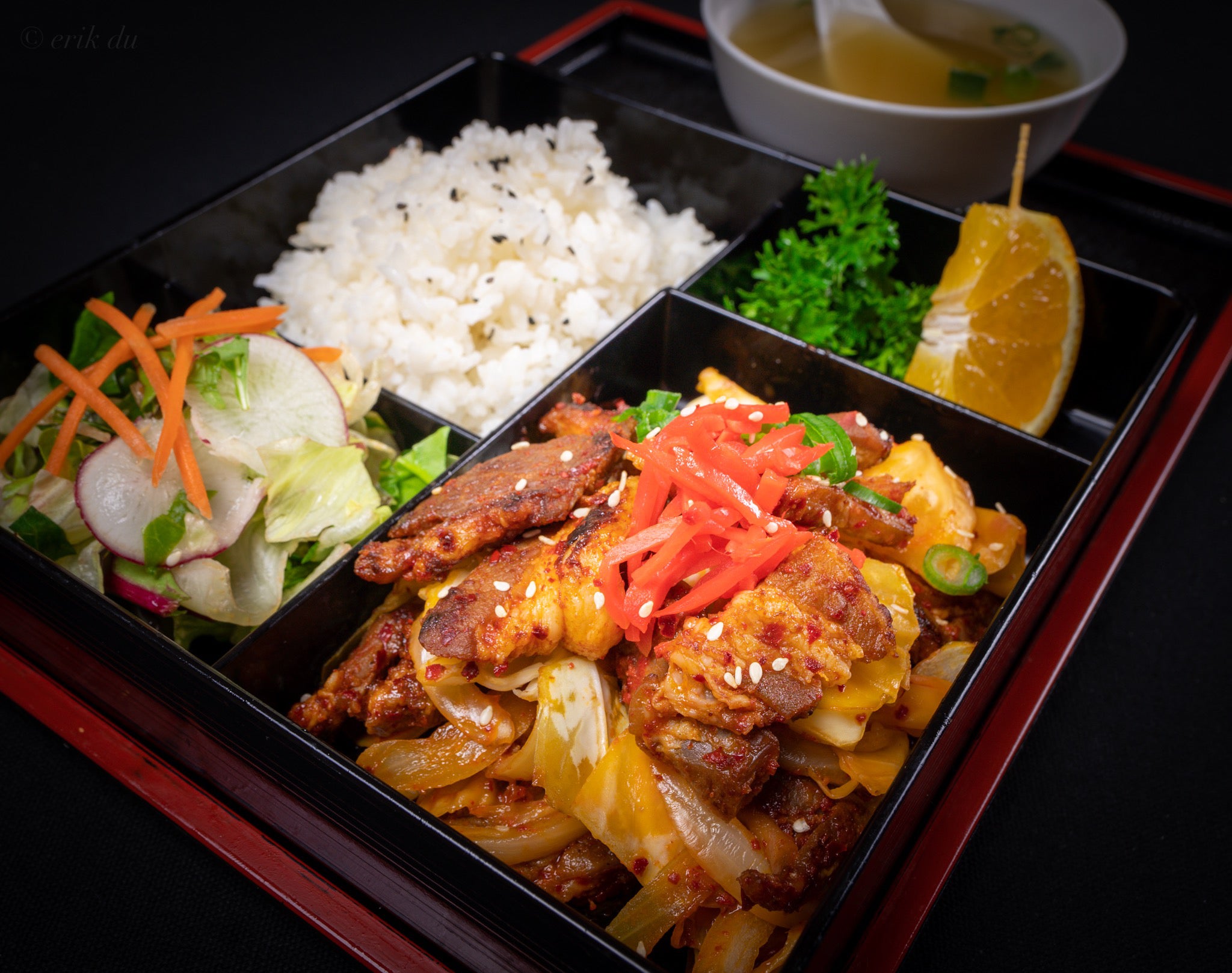 bento box bbq